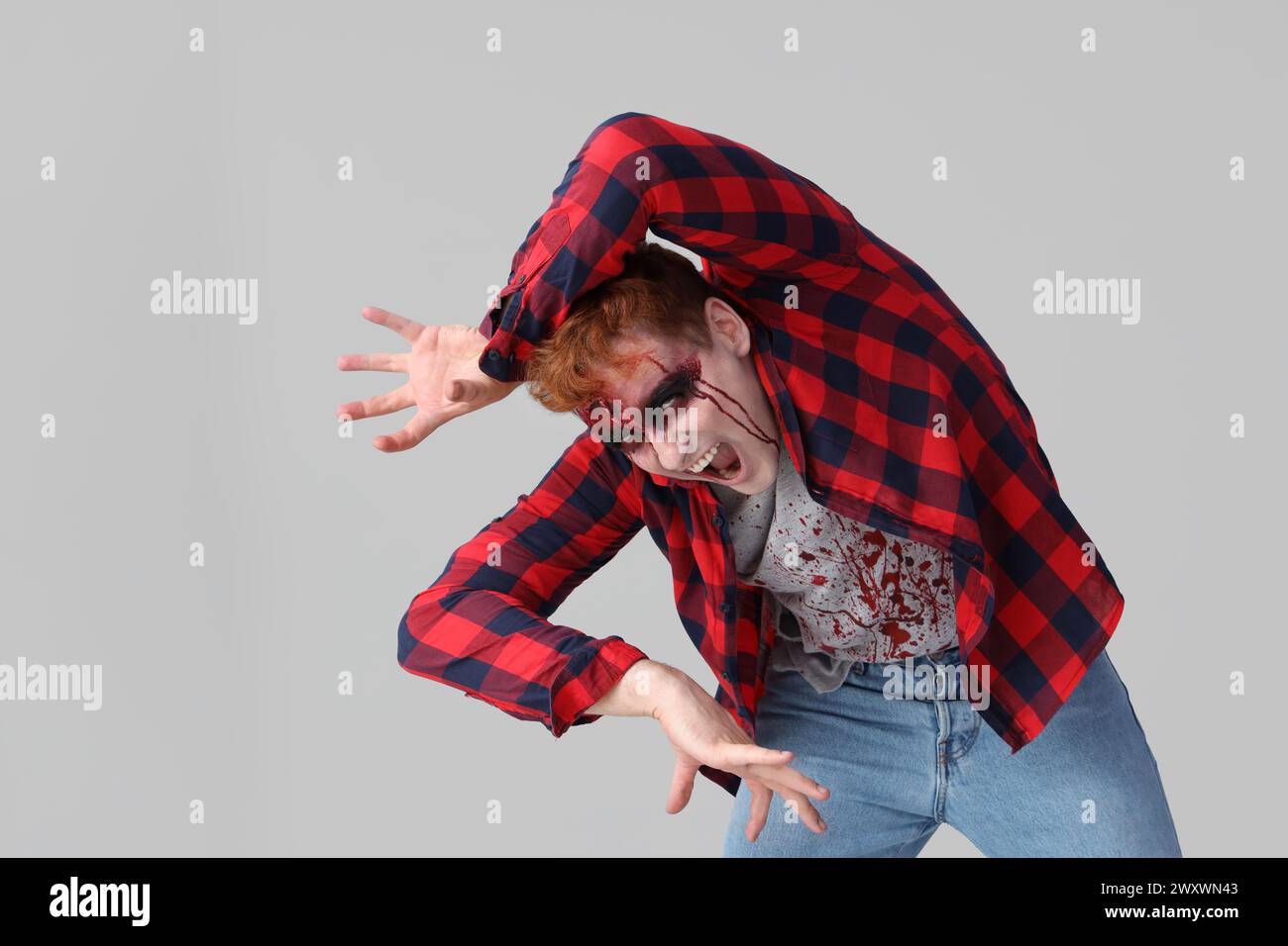 Grey zombie hi-res stock photography and images - Alamy