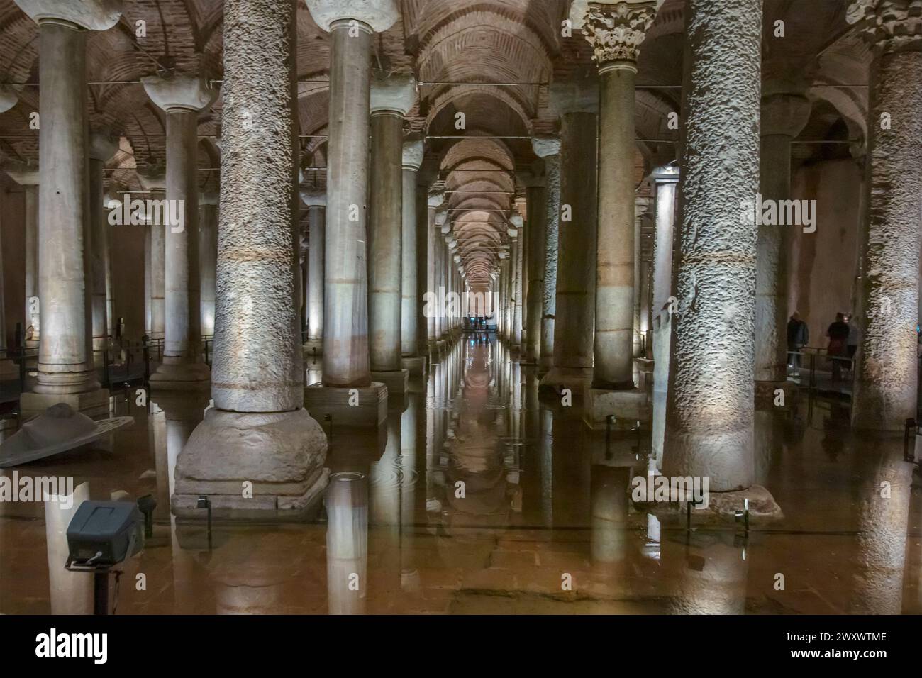 Basilica Cistern interior, Istanbul, Turkey Stock Photo - Alamy