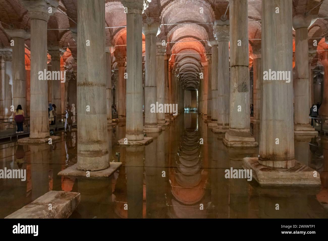 Basilica Cistern interior, Istanbul, Turkey Stock Photo - Alamy