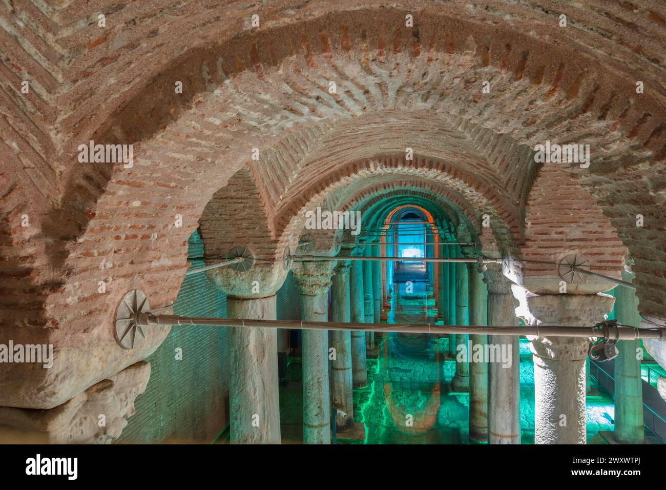 Basilica Cistern interior, Istanbul, Turkey Stock Photo - Alamy