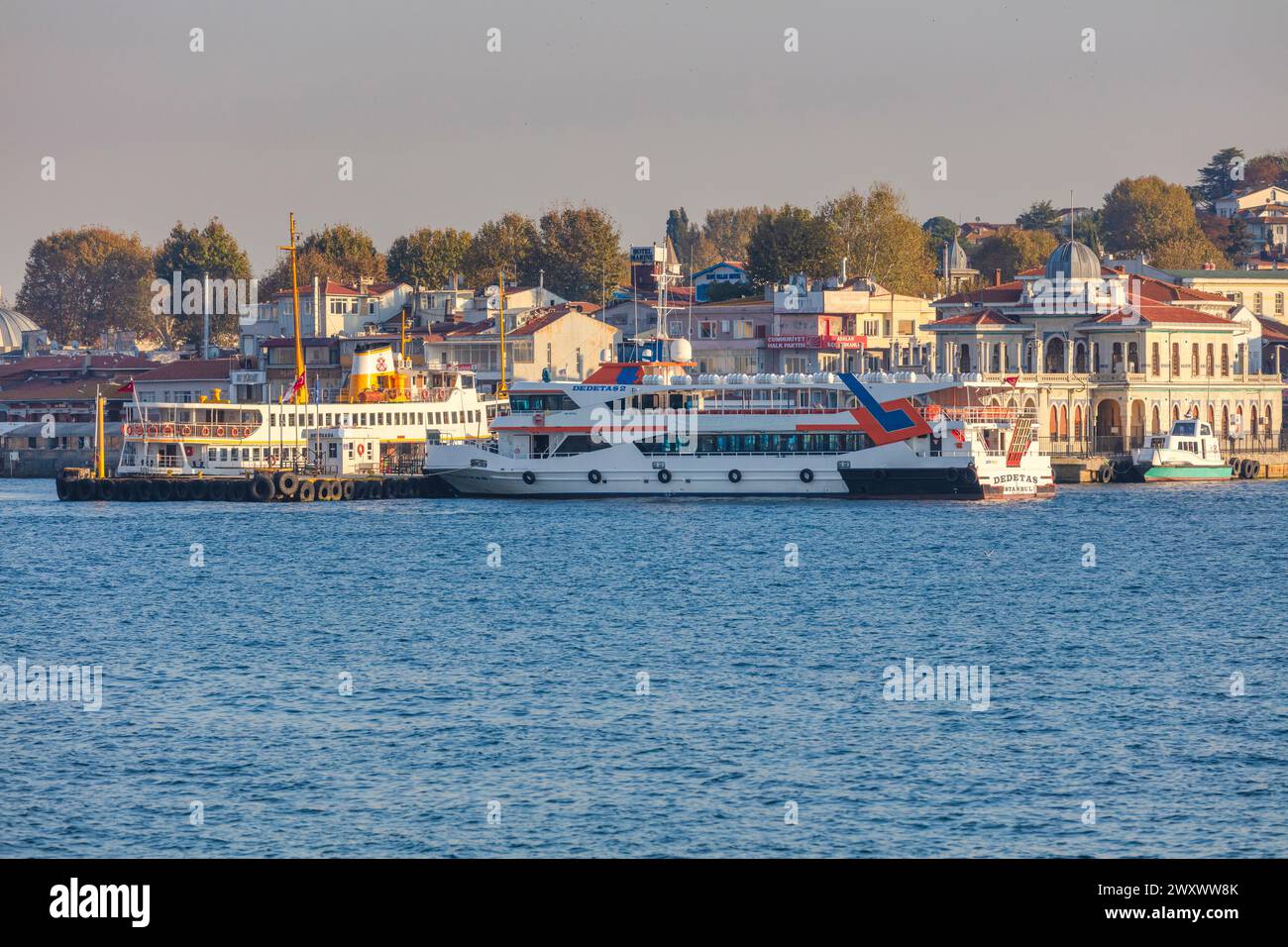 Ferry port of Buyukada, Big island, Princes islands, Adalar, Istanbul ...