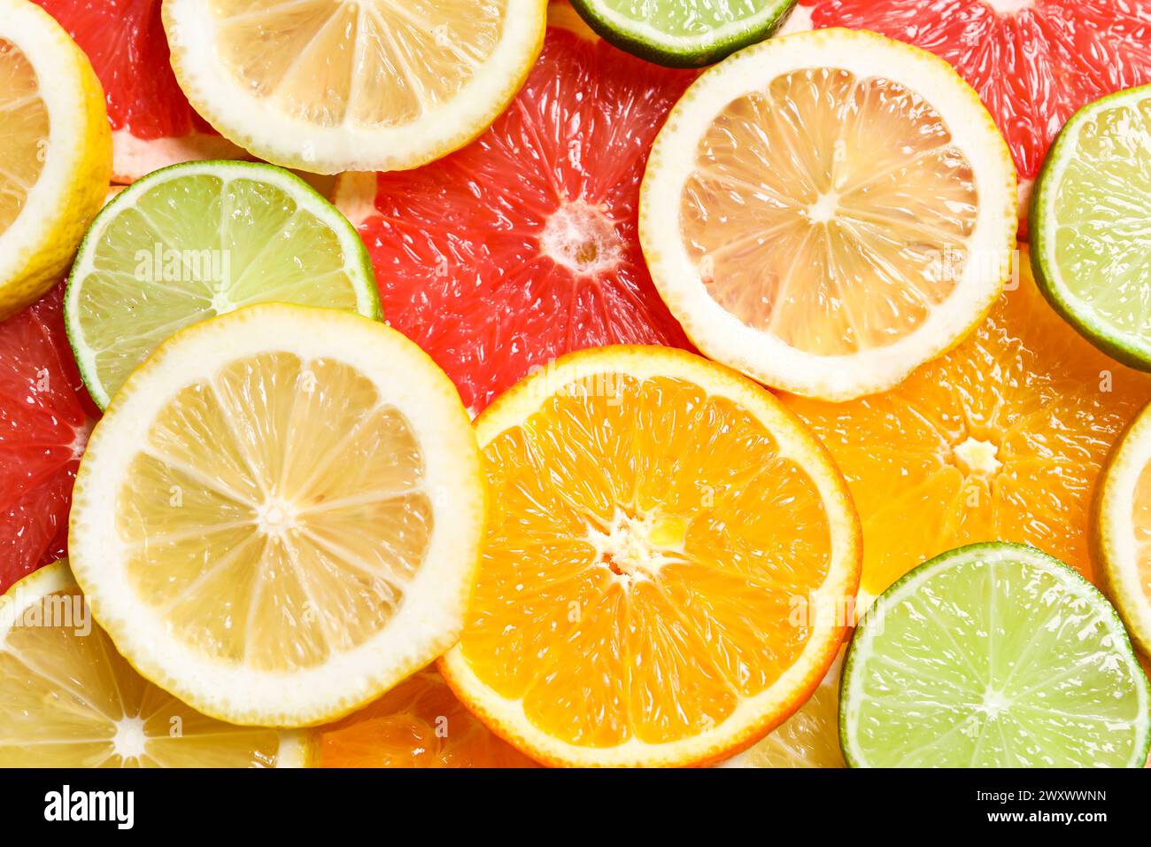 Different sliced citrus fruits hi-res stock photography and images - Alamy