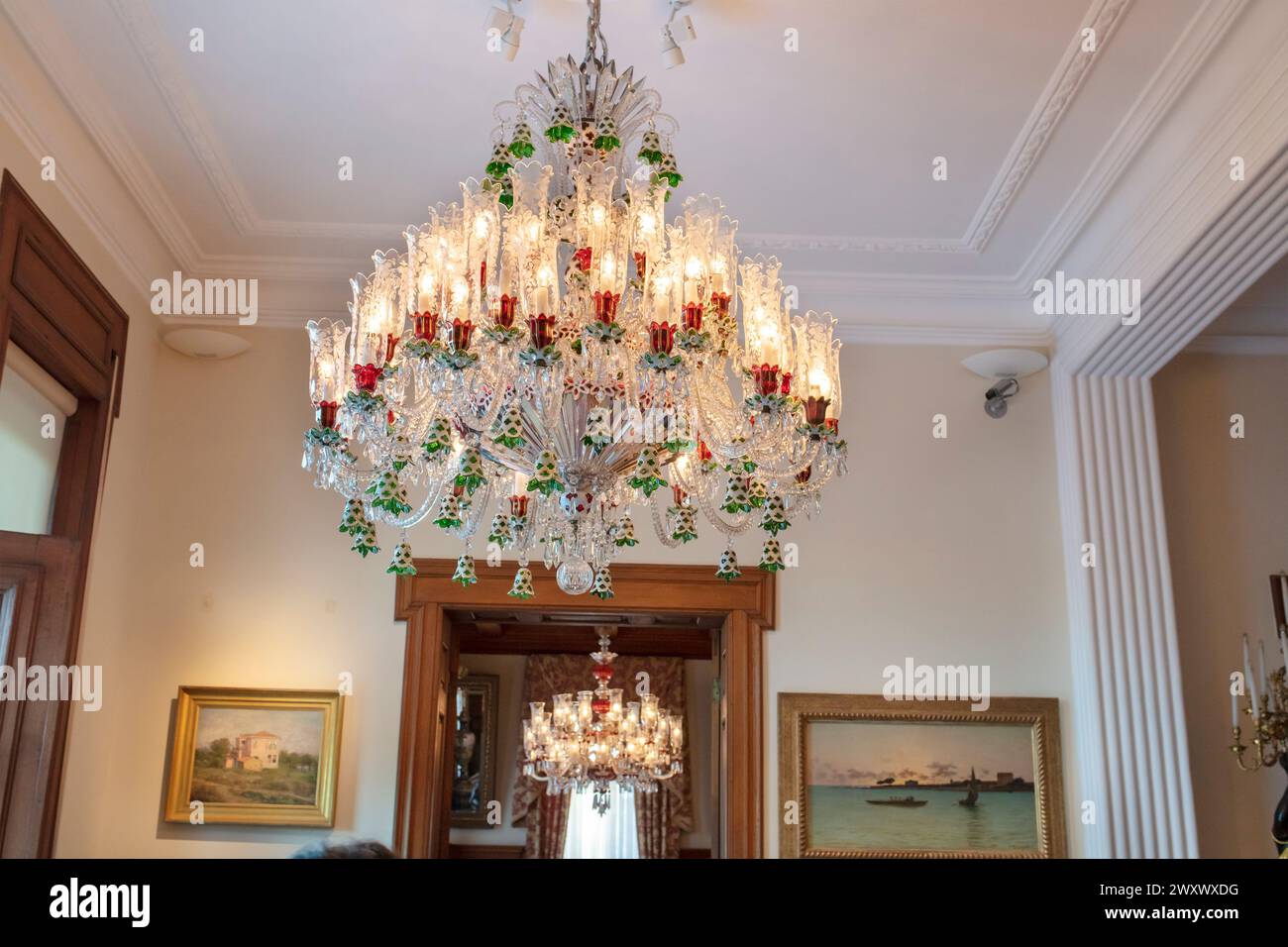 Sakip Sabanci Museum interior, Istanbul, Turkey Stock Photo - Alamy