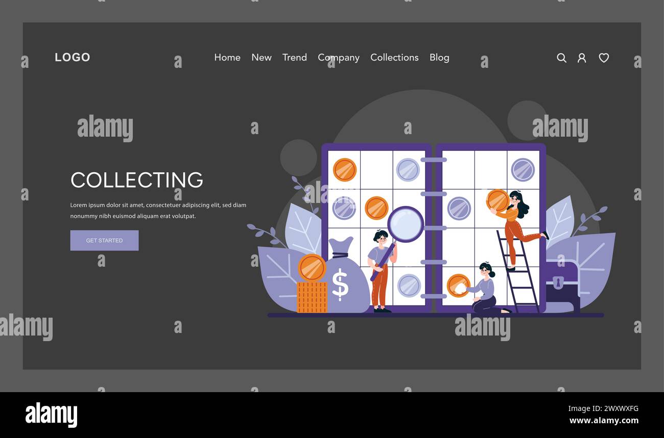 Numismatic display Stock Vector Images - Alamy