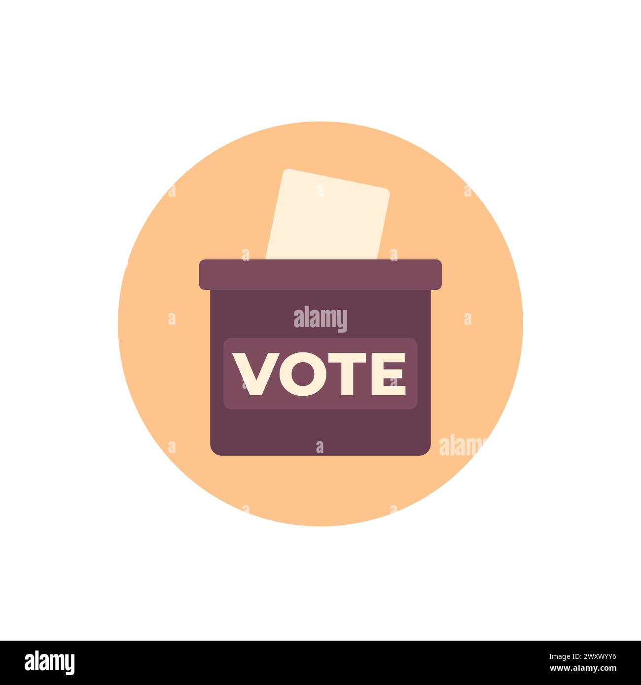 Voting box design hi-res stock photography and images - Alamy