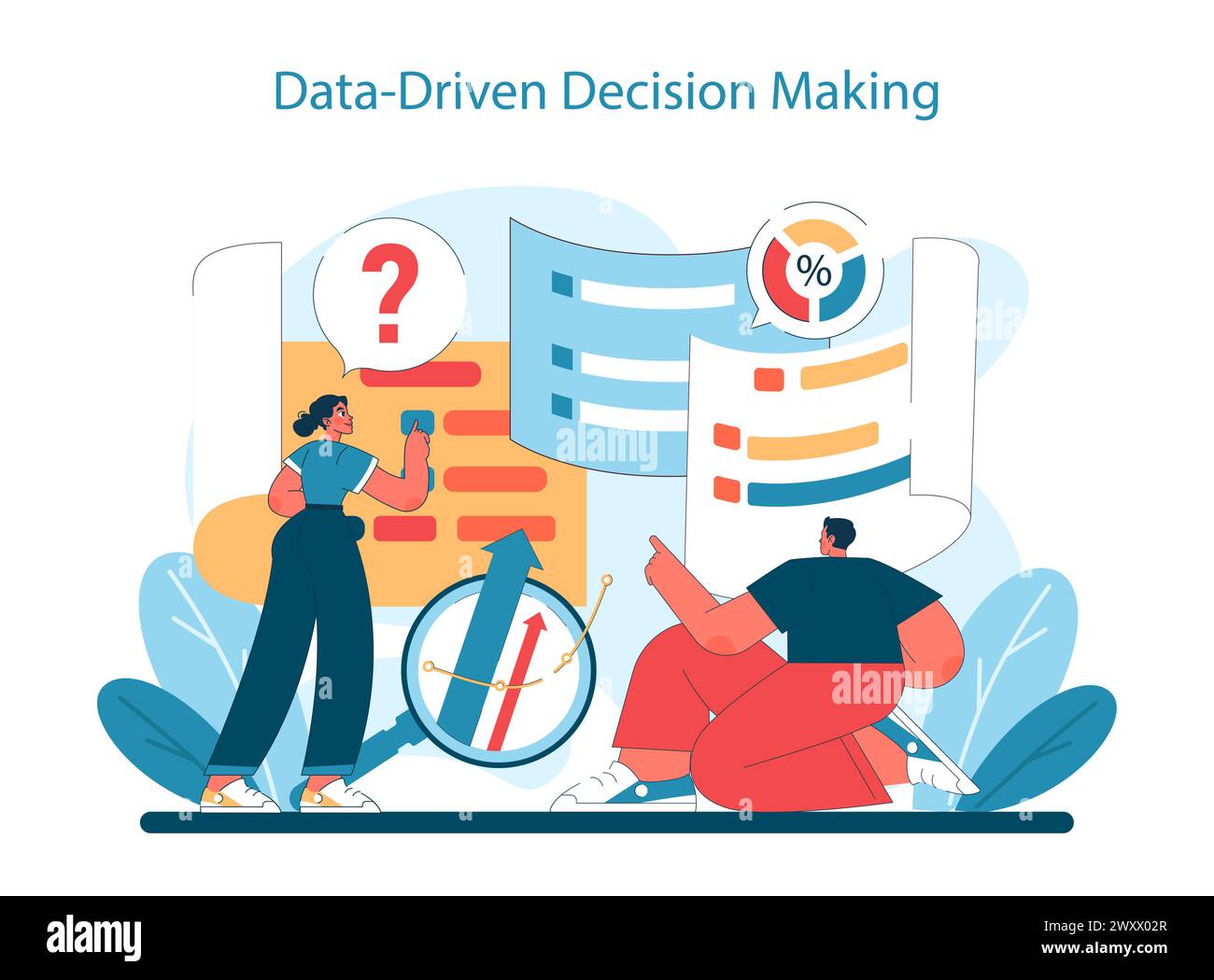 Strategic data analysis for business growth. Professionals engaging ...