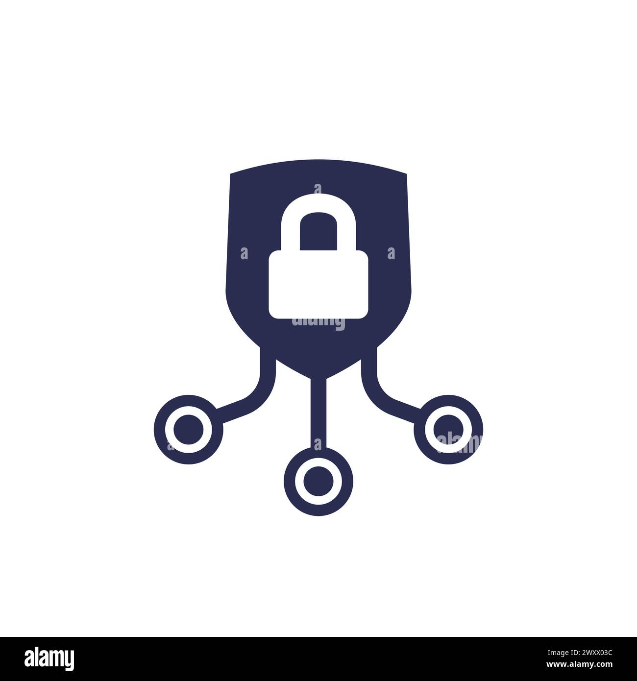 cyber security icon or pictogram Stock Vector Image & Art - Alamy