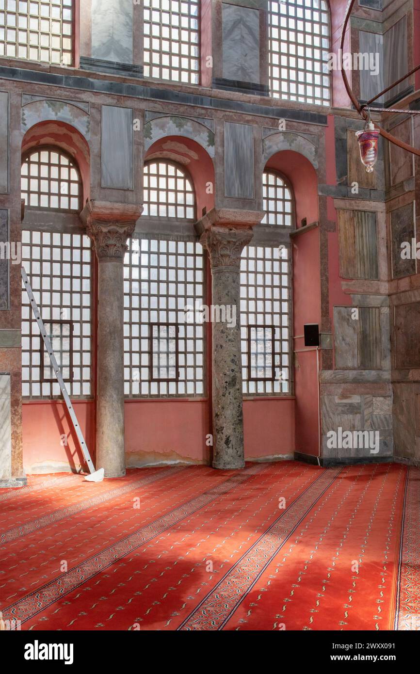 Kalenderhane mosque interior, former Byzantine church, Istanbul, Turkey ...