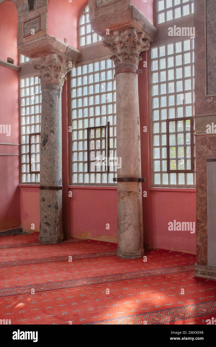 Kalenderhane mosque interior, former Byzantine church, Istanbul, Turkey ...