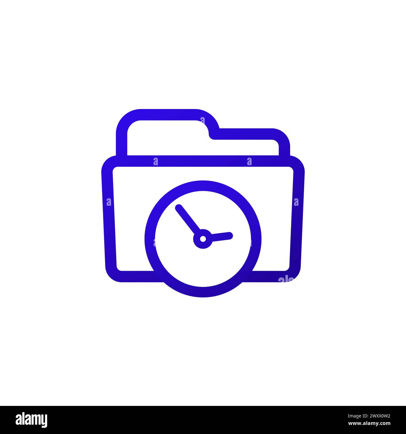 timesheet, time tracking icon with a folder Stock Vector Image & Art ... timesheet, time tracking icon with a folder Stock Vector Image & Art ...