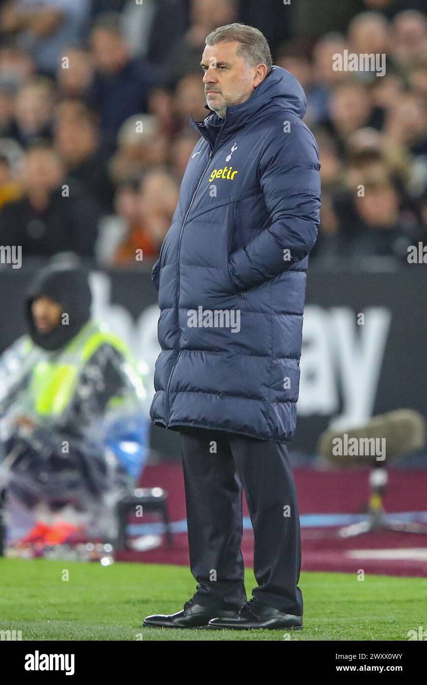 Ange Postecoglou manager of Tottenham Hotspur during the Premier League ...