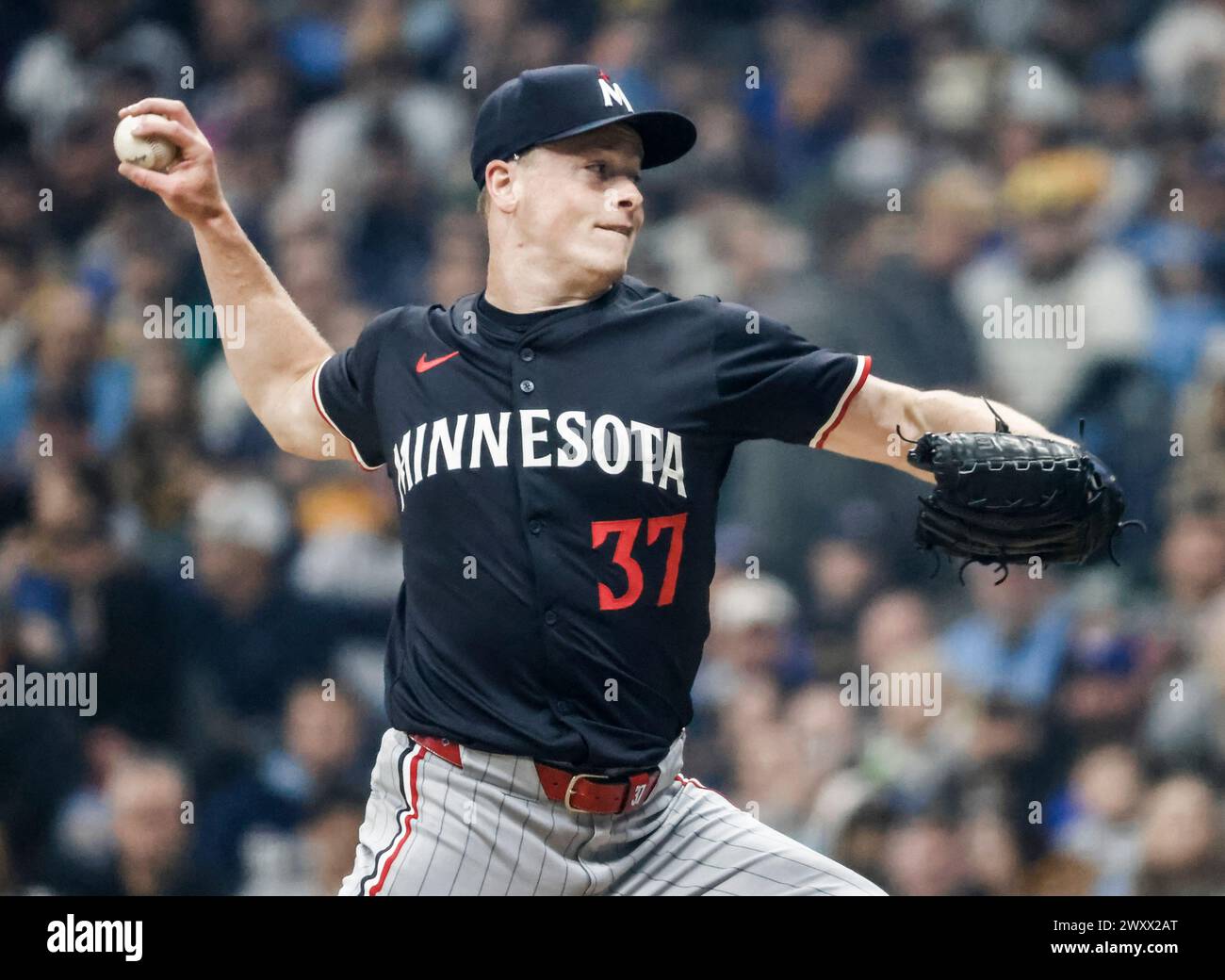 Milwaukee, United States. 02nd Apr, 2024. Minnesota Twins starting ...