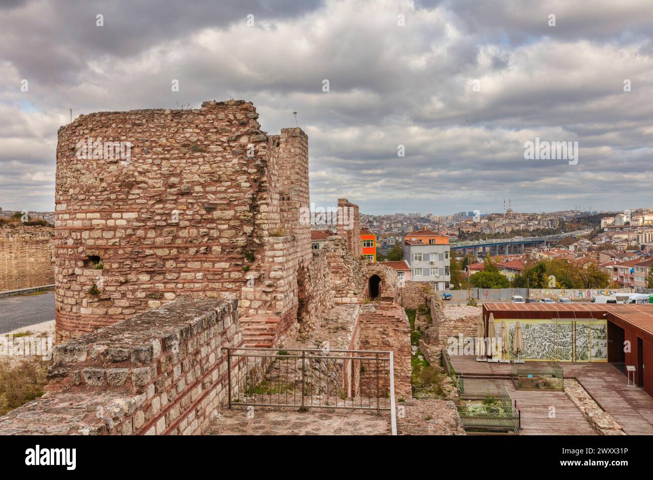 Palace of Blachernae, Byzantine imperial residence, Istanbul, Turkey ...