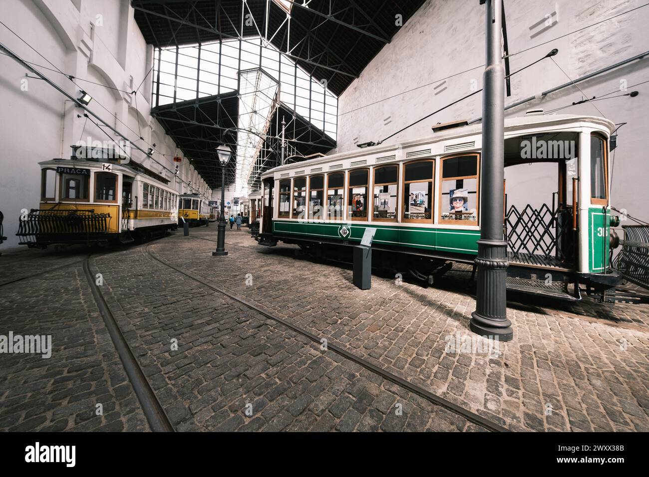 Porto Tram Museum . Museu do Carro Eléctrico. A former electricity ...
