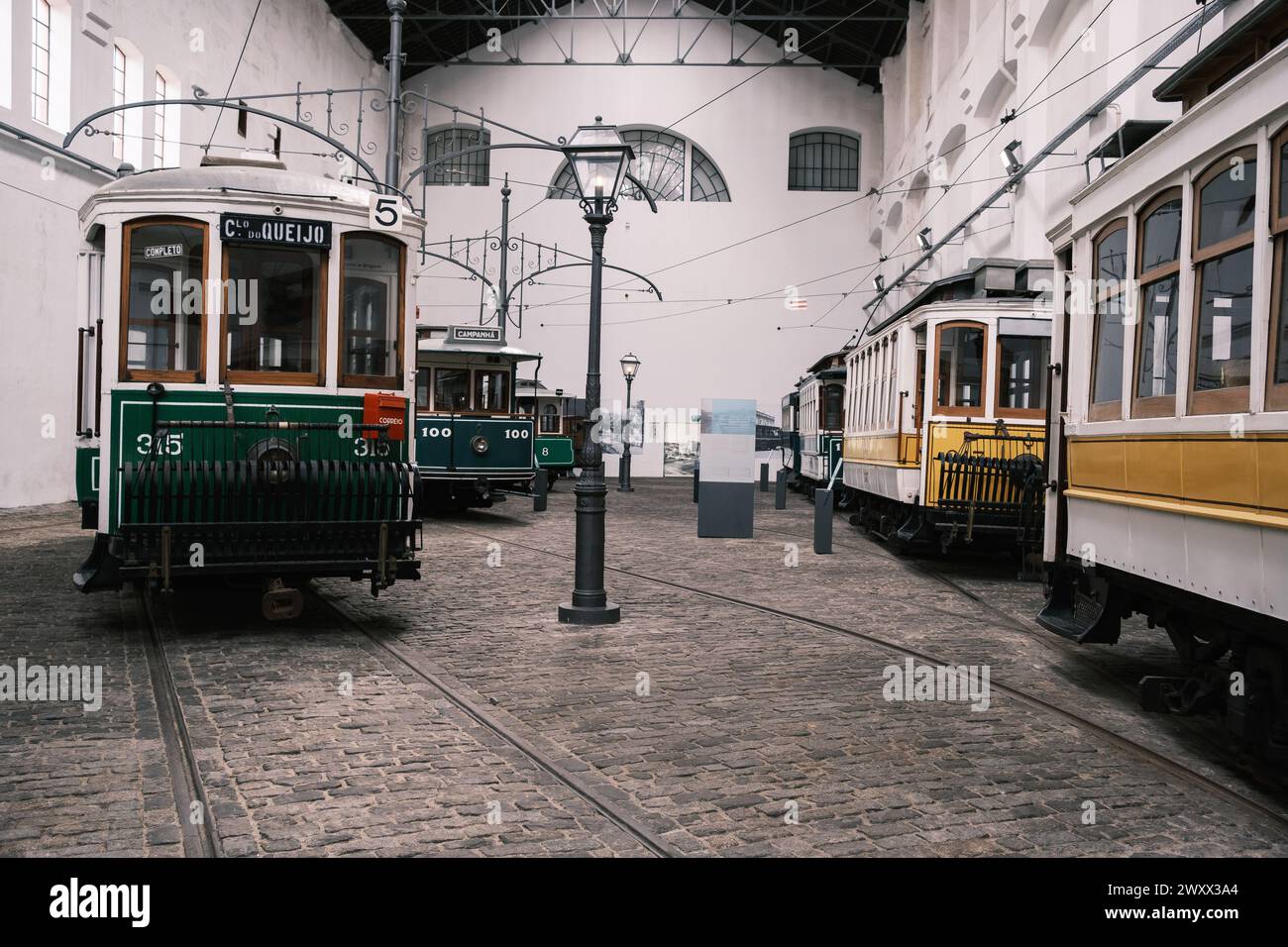 Porto Tram Museum . Museu do Carro Eléctrico. A former electricity ...