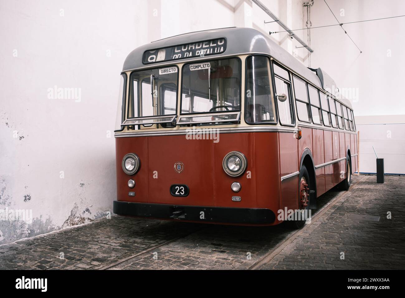 Porto Tram Museum . Museu do Carro Eléctrico. A former electricity ...