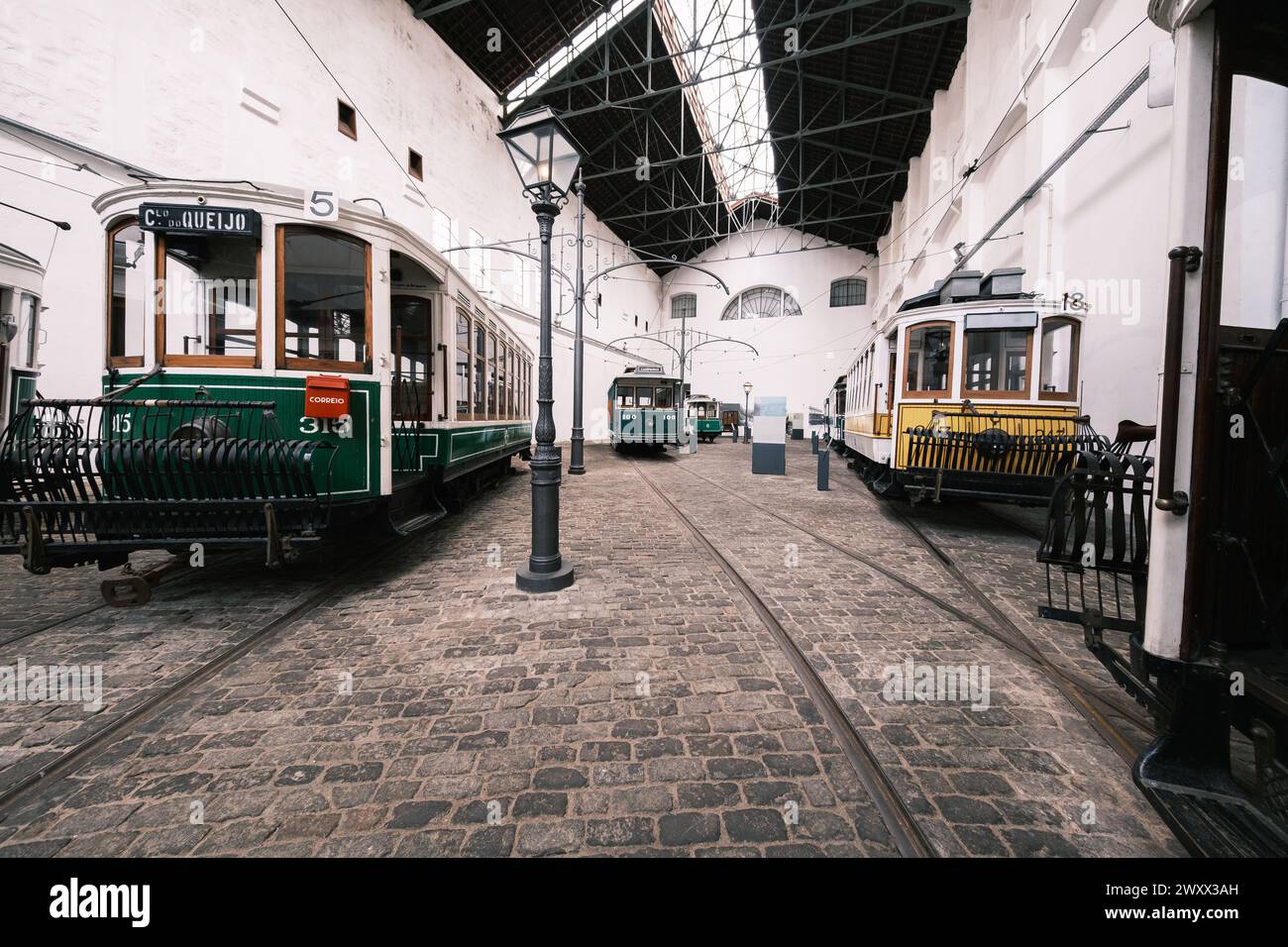 Porto Tram Museum . Museu do Carro Eléctrico. A former electricity ...