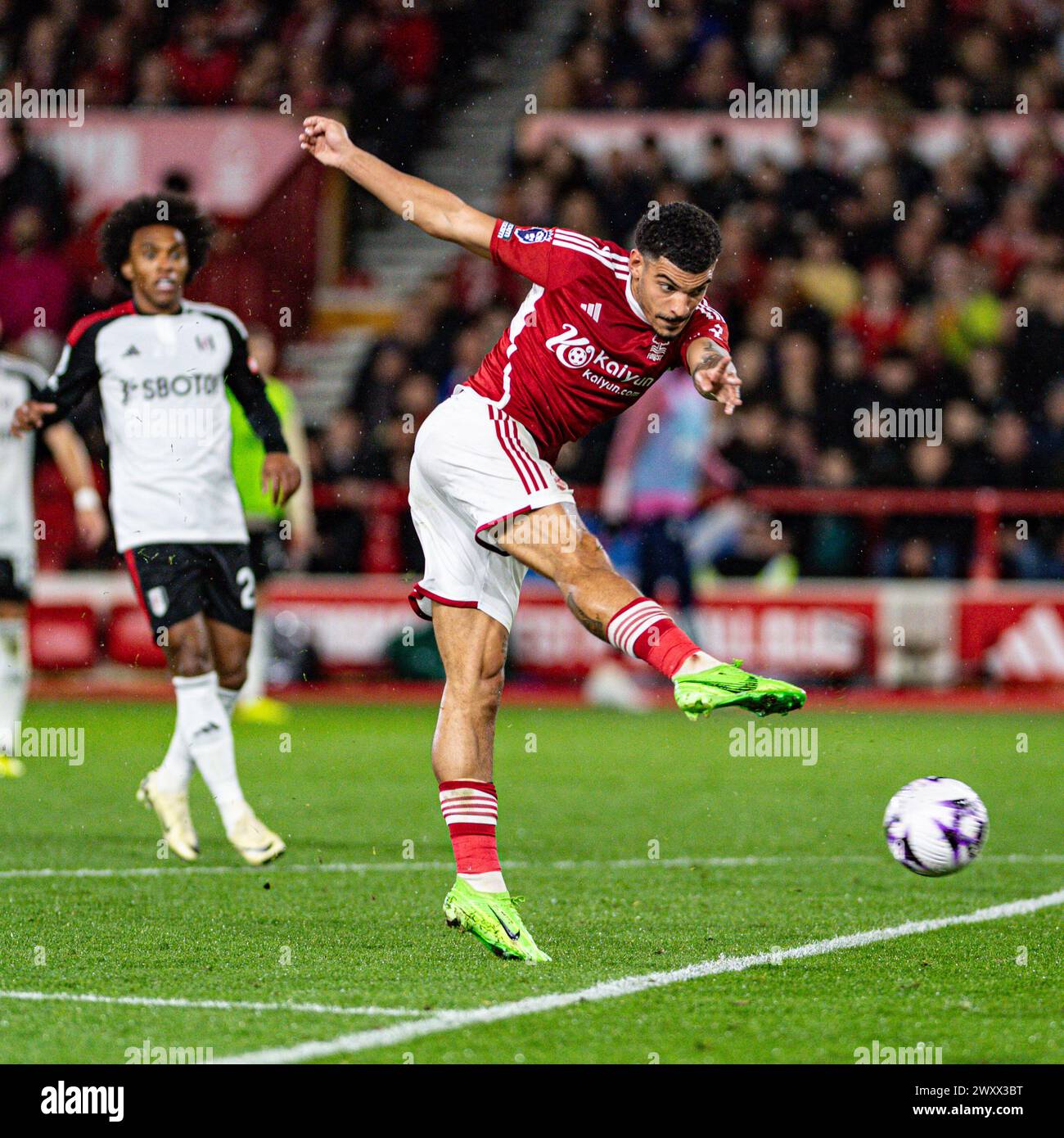 The City Ground, Nottingham, UK. 2nd Apr, 2024. Forest; Premier League ...