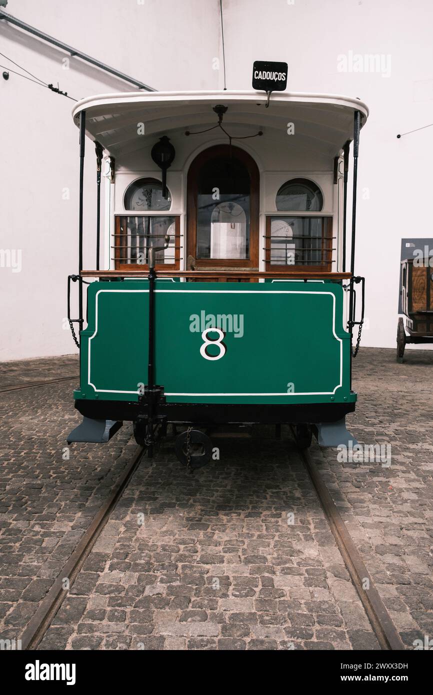 Porto Tram Museum . Museu do Carro Eléctrico. A former electricity ...