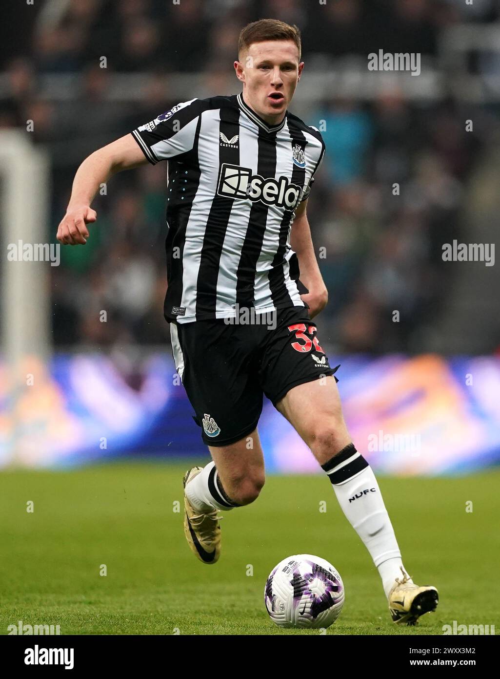 Newcastle United's Elliot Anderson during the Premier League match at ...