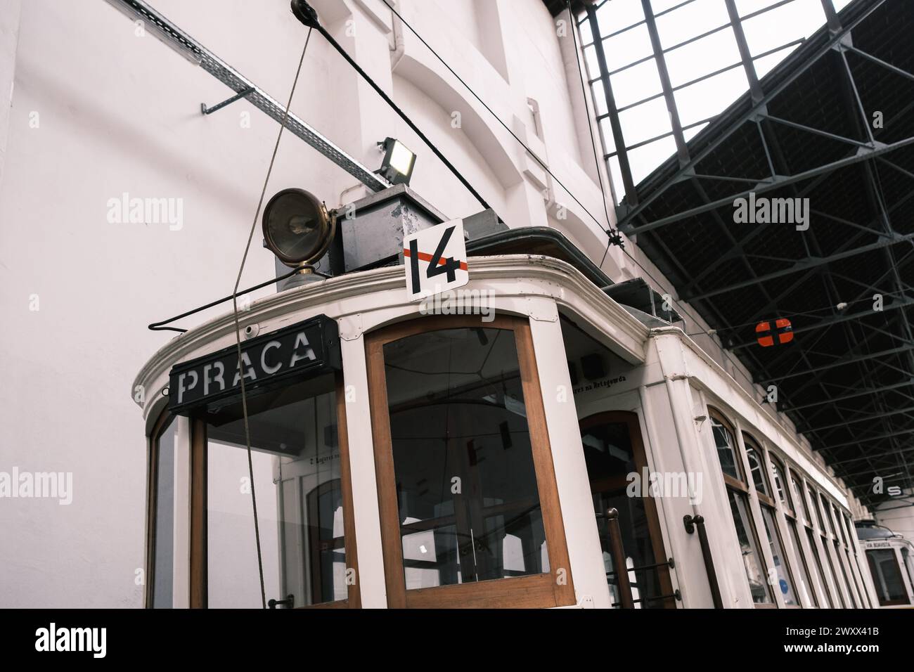 Madrid, Spain. 02nd Apr, 2024. Porto Tram Museum . Museu do Carro ...