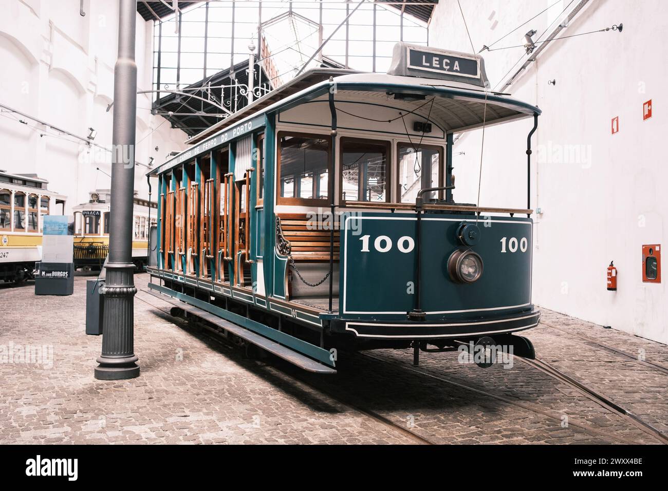 Madrid, Spain. 02nd Apr, 2024. Porto Tram Museum . Museu do Carro ...