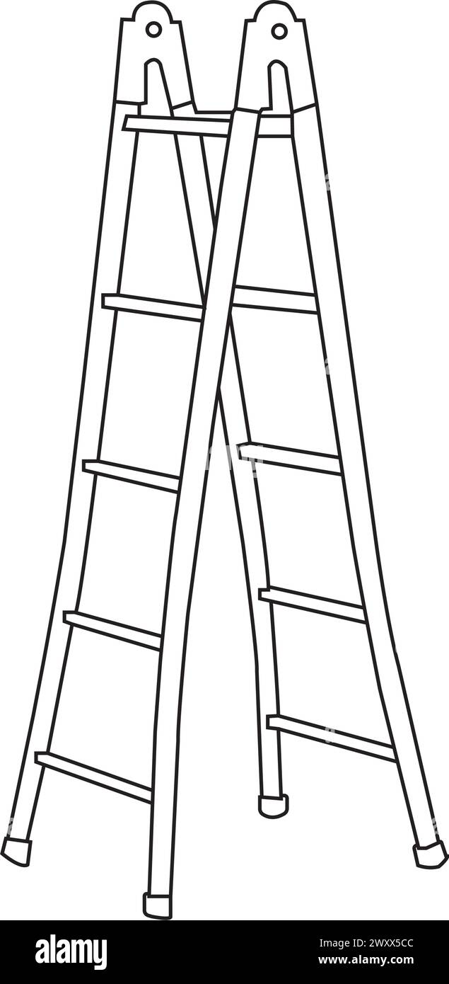 Folding ladder icon vector illustration symbol design Stock Vector ... Folding ladder icon vector illustration symbol design Stock Vector ...