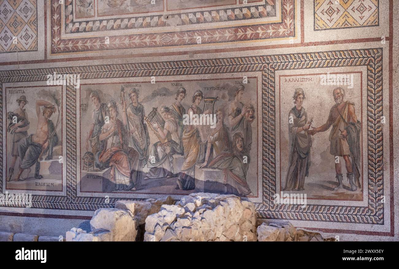 Triclinium banquet hi-res stock photography and images - Alamy