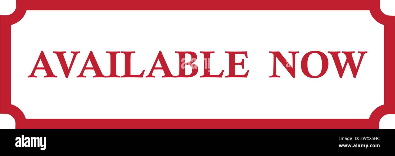 Available icon vector illustration symbol template Stock Vector Image ...