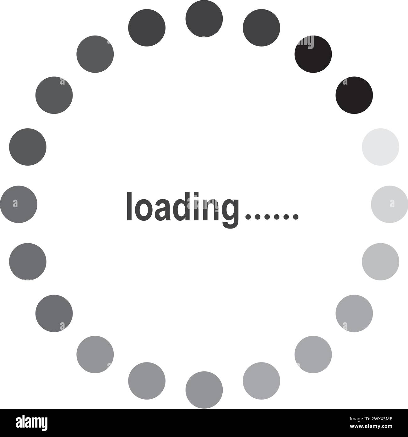 loading icon vector illustration symbol design Stock Vector Image & Art ...