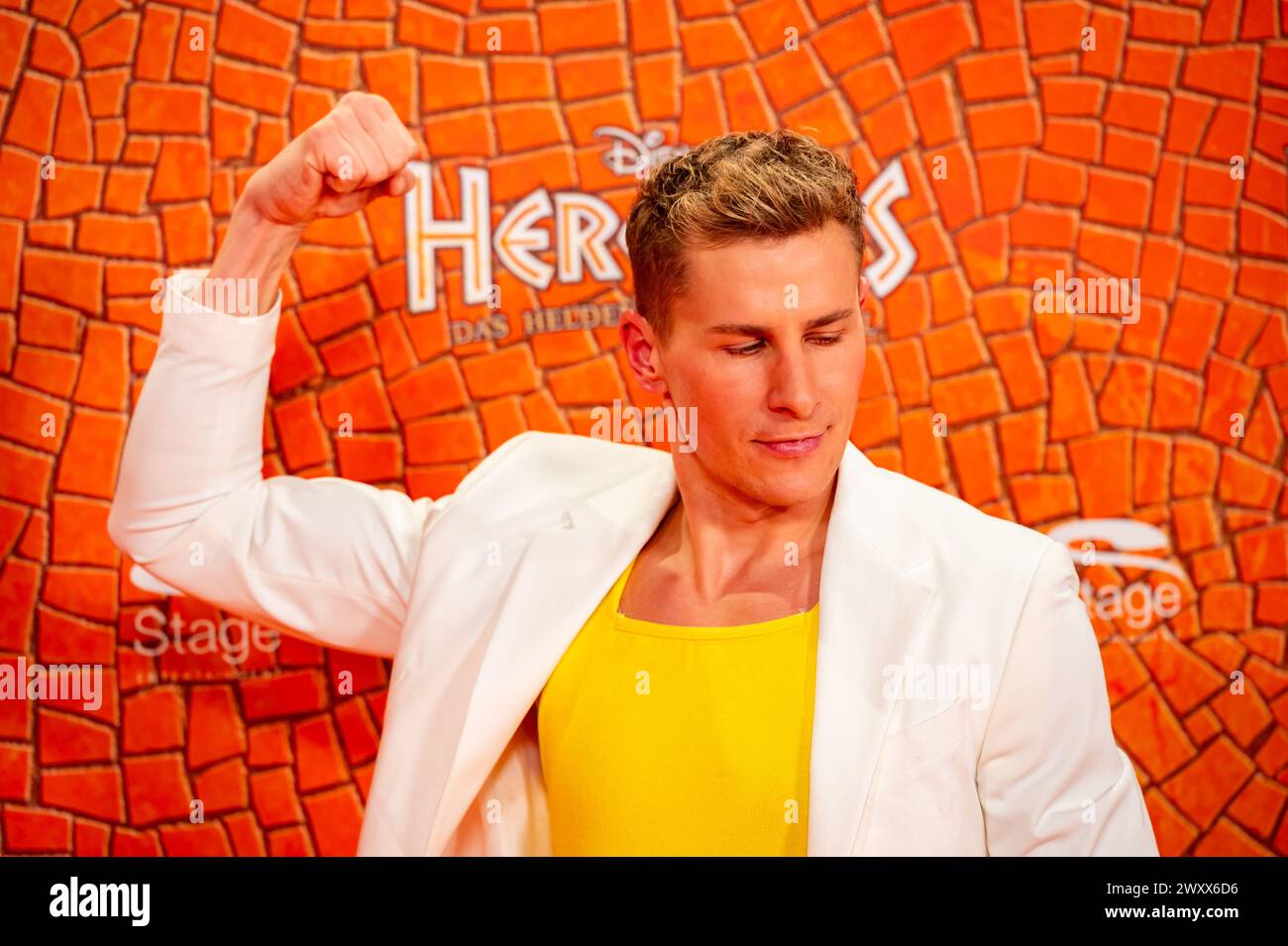 Hamburg, Germany. 24th Mar, 2024. Actor Lukas Sauer on the red carpet ...