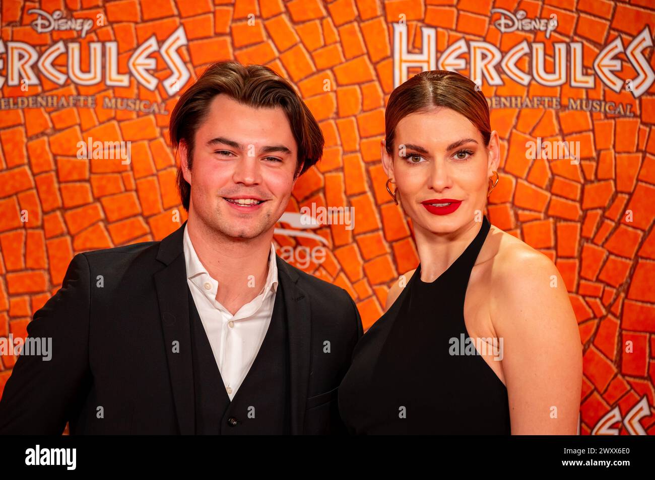 Hamburg, Germany. 24th Mar, 2024. Linus Bruhn (l-r) and Rebecca ...