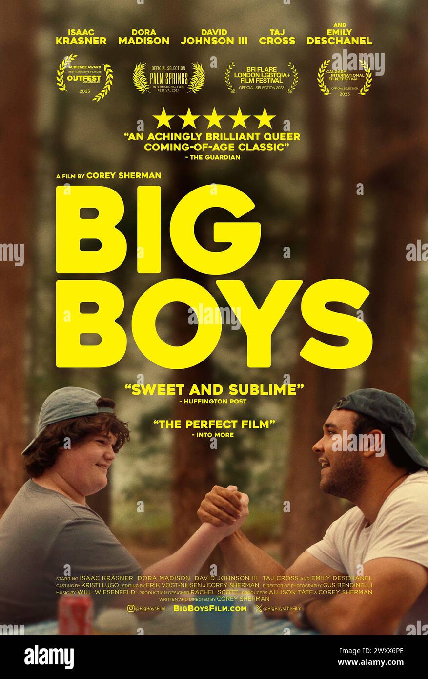 BIG BOYS, poster, from left: Isaac Krasner, David Johnson III, 2023 ...
