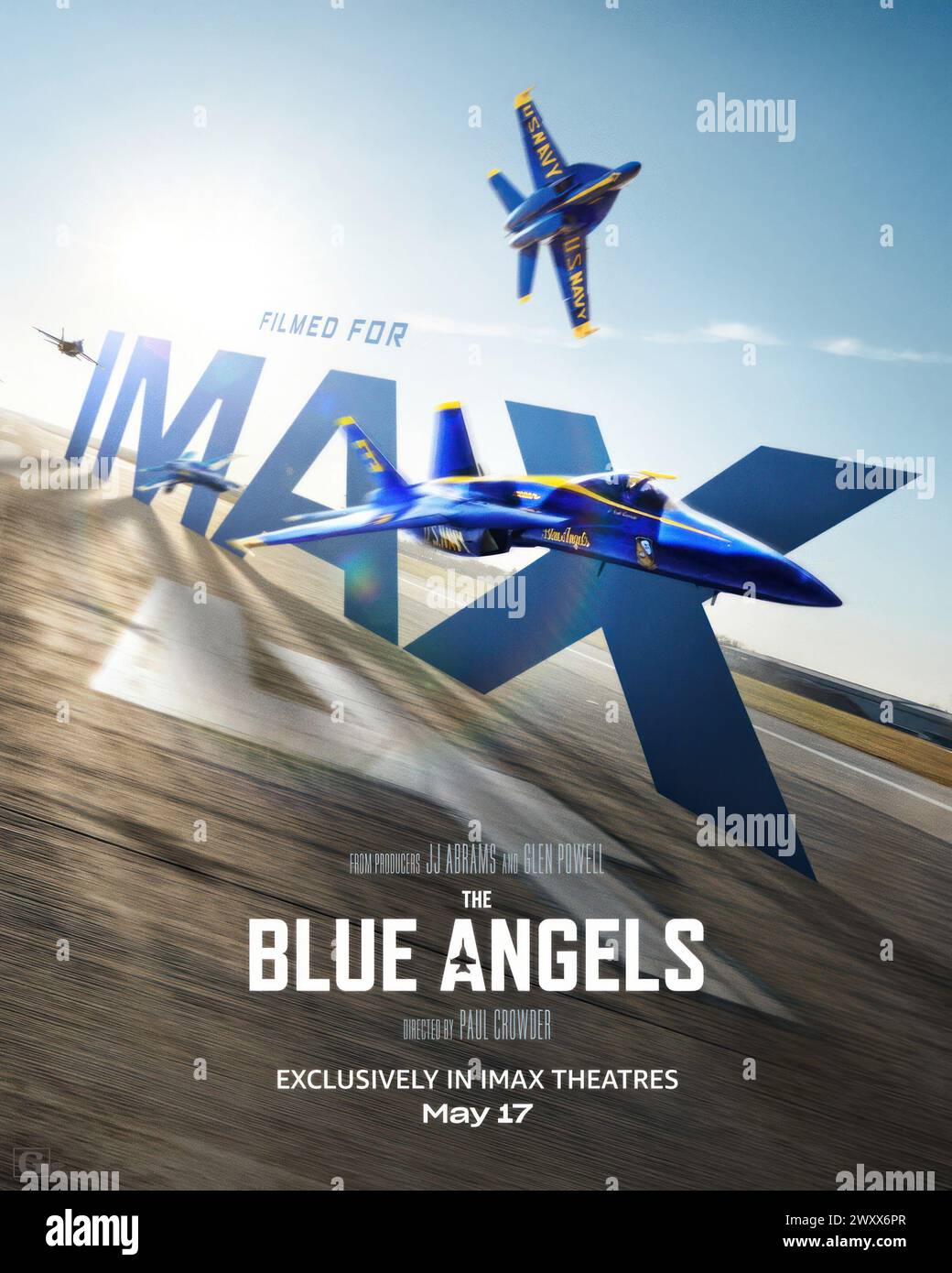 THE BLUE ANGELS, US IMAX poster, 2024. © Amazon Studios / courtesy ...