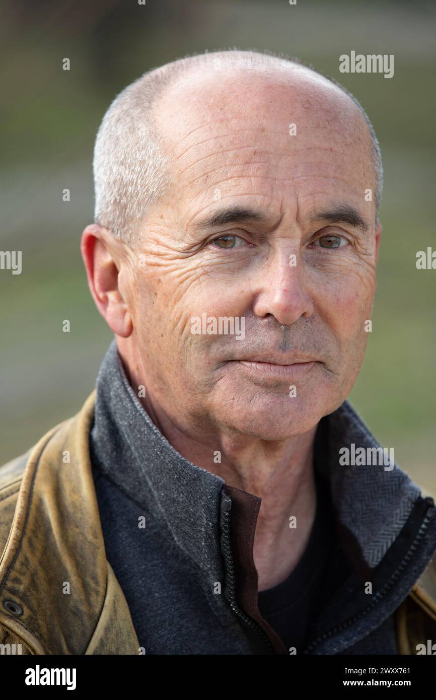 Don Winslow in Southern California on 29th March 2024 pic © Dan Tuffs ...