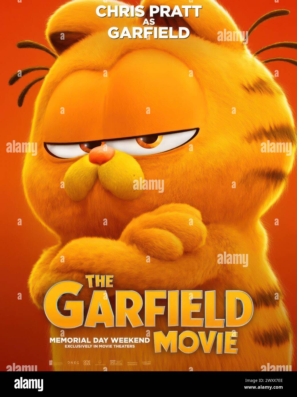 THE GARFIELD MOVIE, (aka GARFIELD), US character poster, Garfield ...