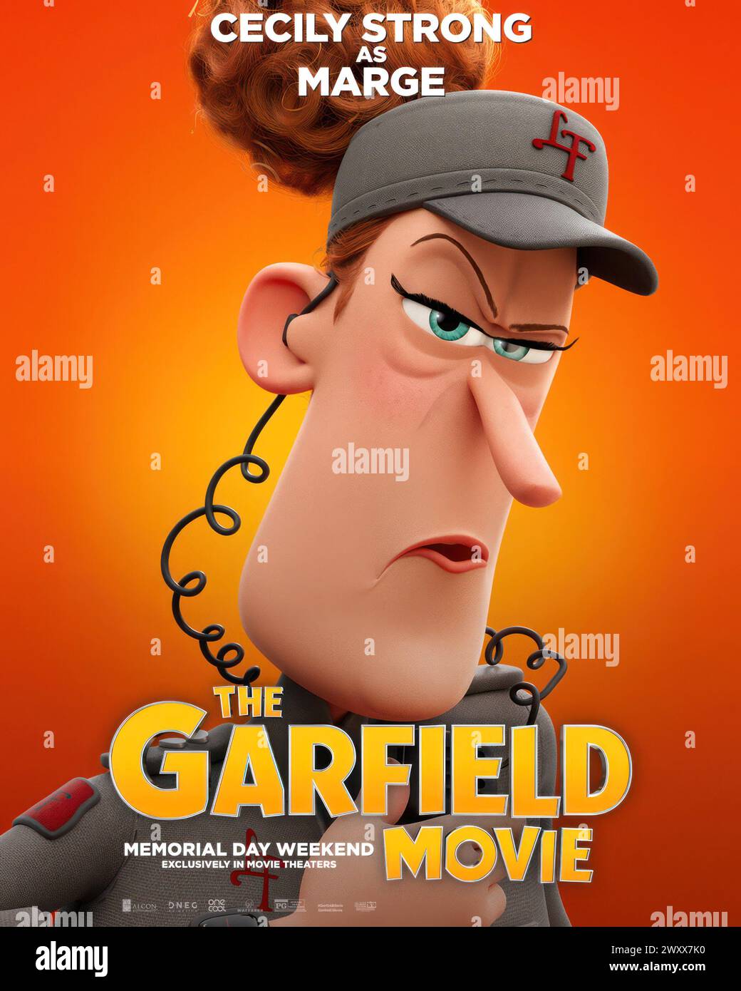 THE GARFIELD MOVIE, (aka GARFIELD), US character poster, Marge (voice ...