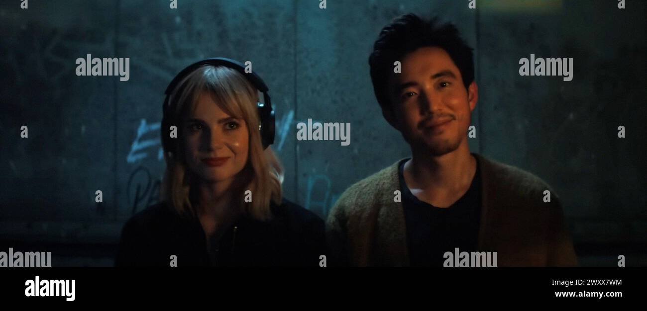 THE GREATEST HITS, from left: Lucy Boynton, Justin H. Min, 2024 ...