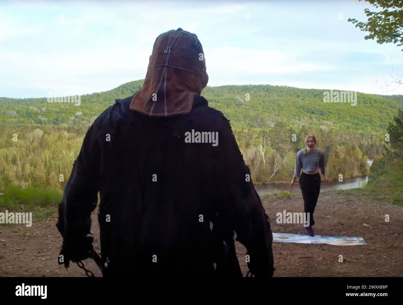 IN A VIOLENT NATURE, Ry Barrett (left), 2024. © IFC Films / Courtesy ...