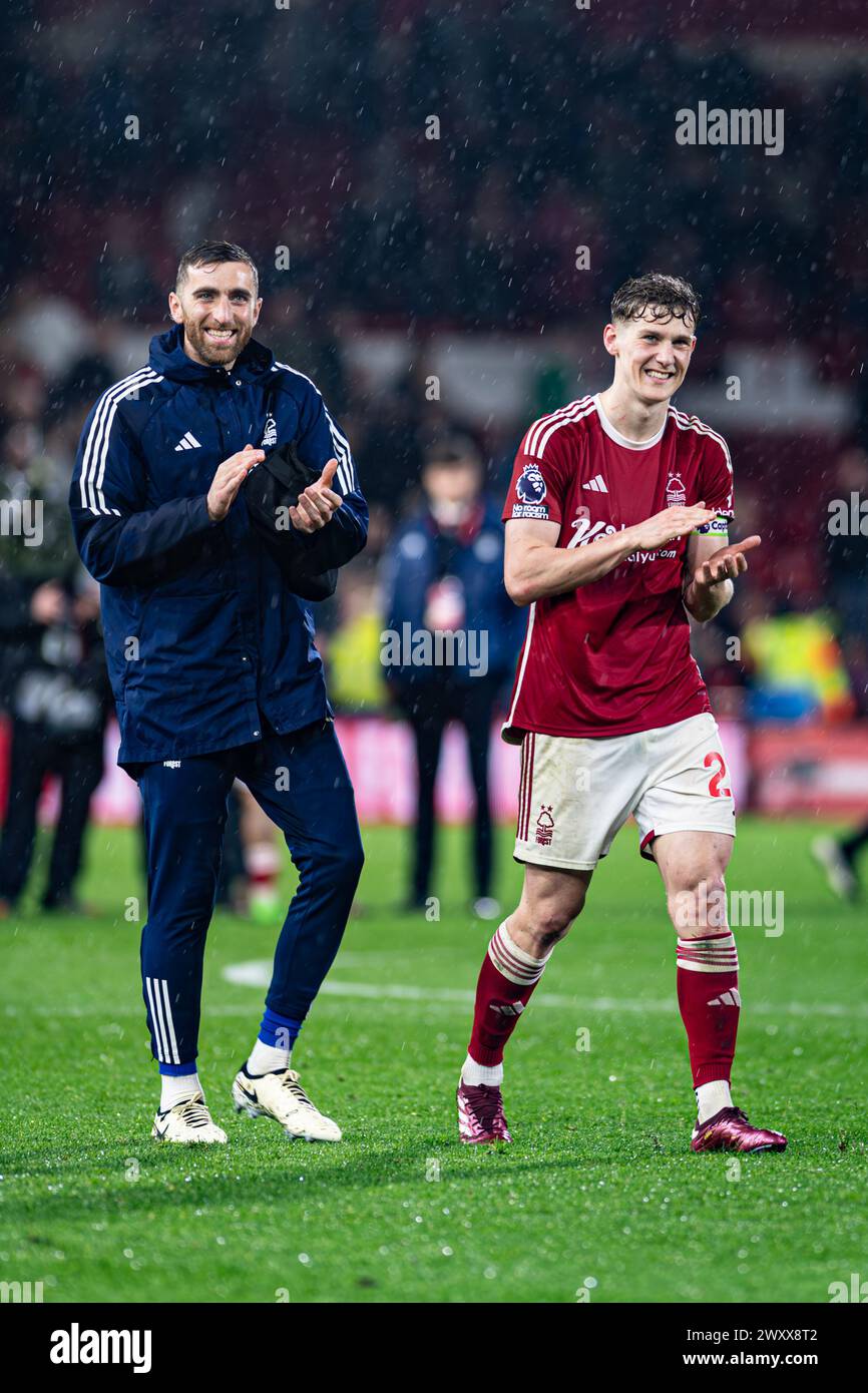 The City Ground, Nottingham, UK. 2nd Apr, 2024. Forest; Premier League ...