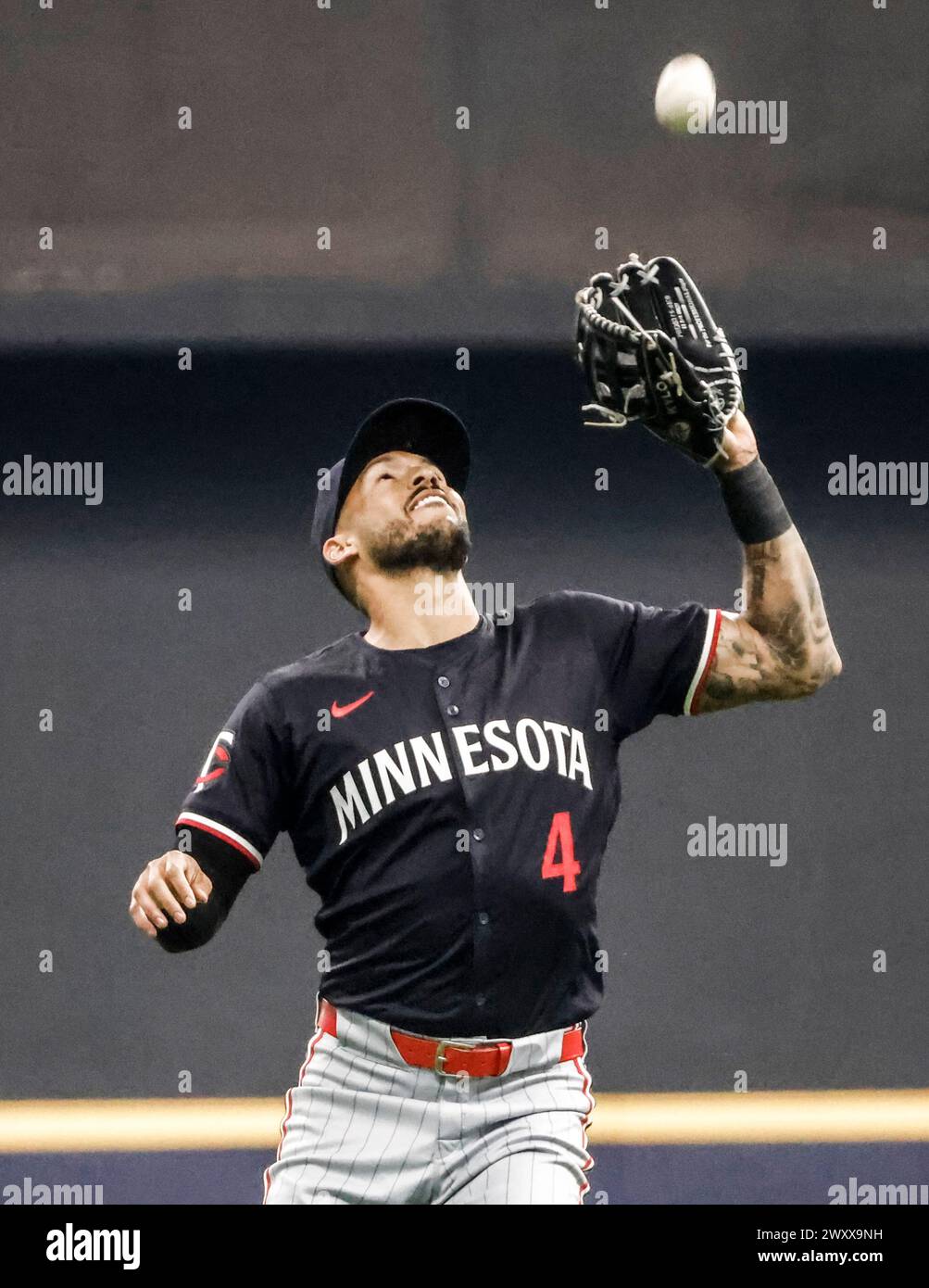 Milwaukee, United States. 02nd Apr, 2024. Minnesota Twins shortstop ...
