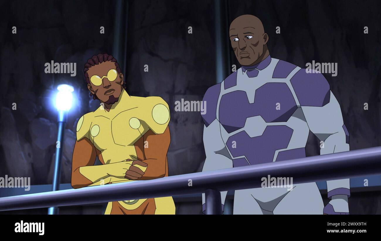 INVINCIBLE, from left: Bulletproof (voice: Jay Pharoah), Black Samson ...
