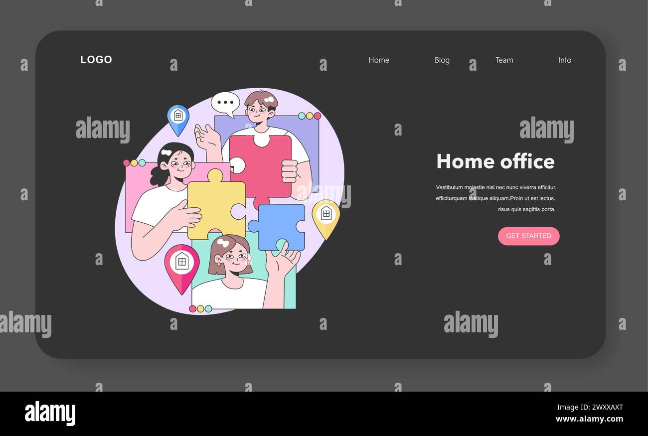 Community connection concept. People fitting together puzzle pieces ...