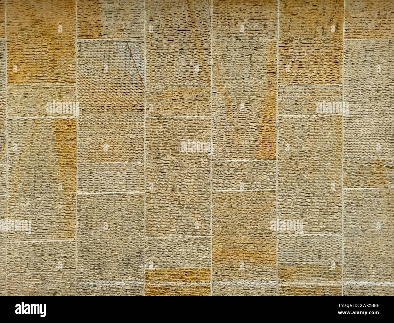 texture of yelow and white marble blocks for exterior grooved walls ...