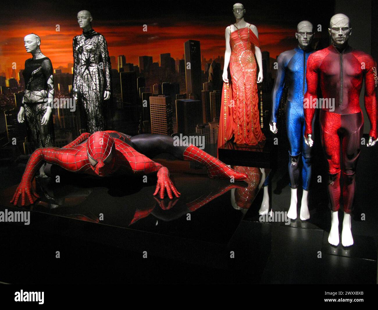 Spiderman costume collection at the Metropolitan Museum of Art in ...