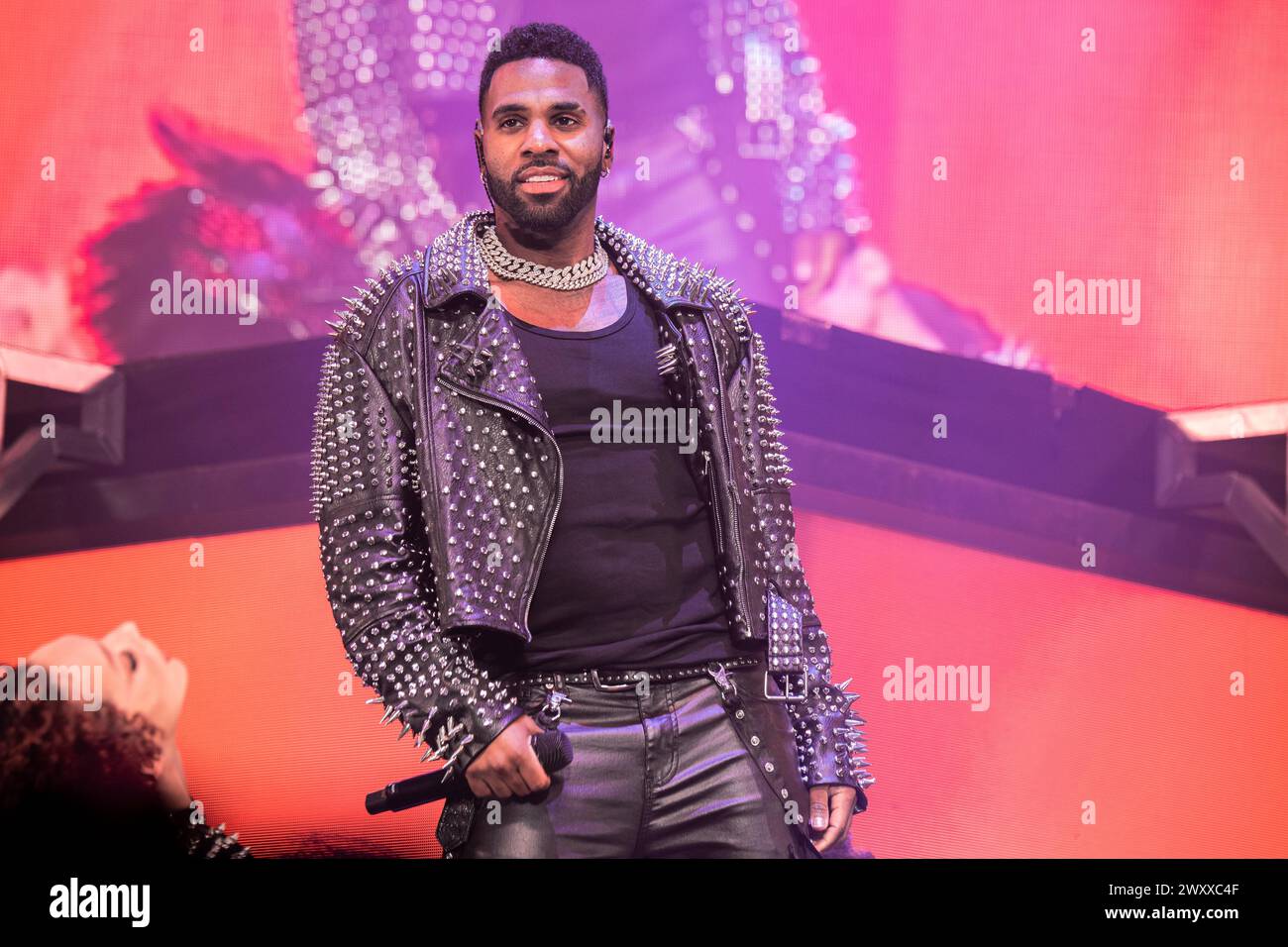 Barcelona, Spain. 2024.04.02. Jason Derulo perform on stage during Nu ...