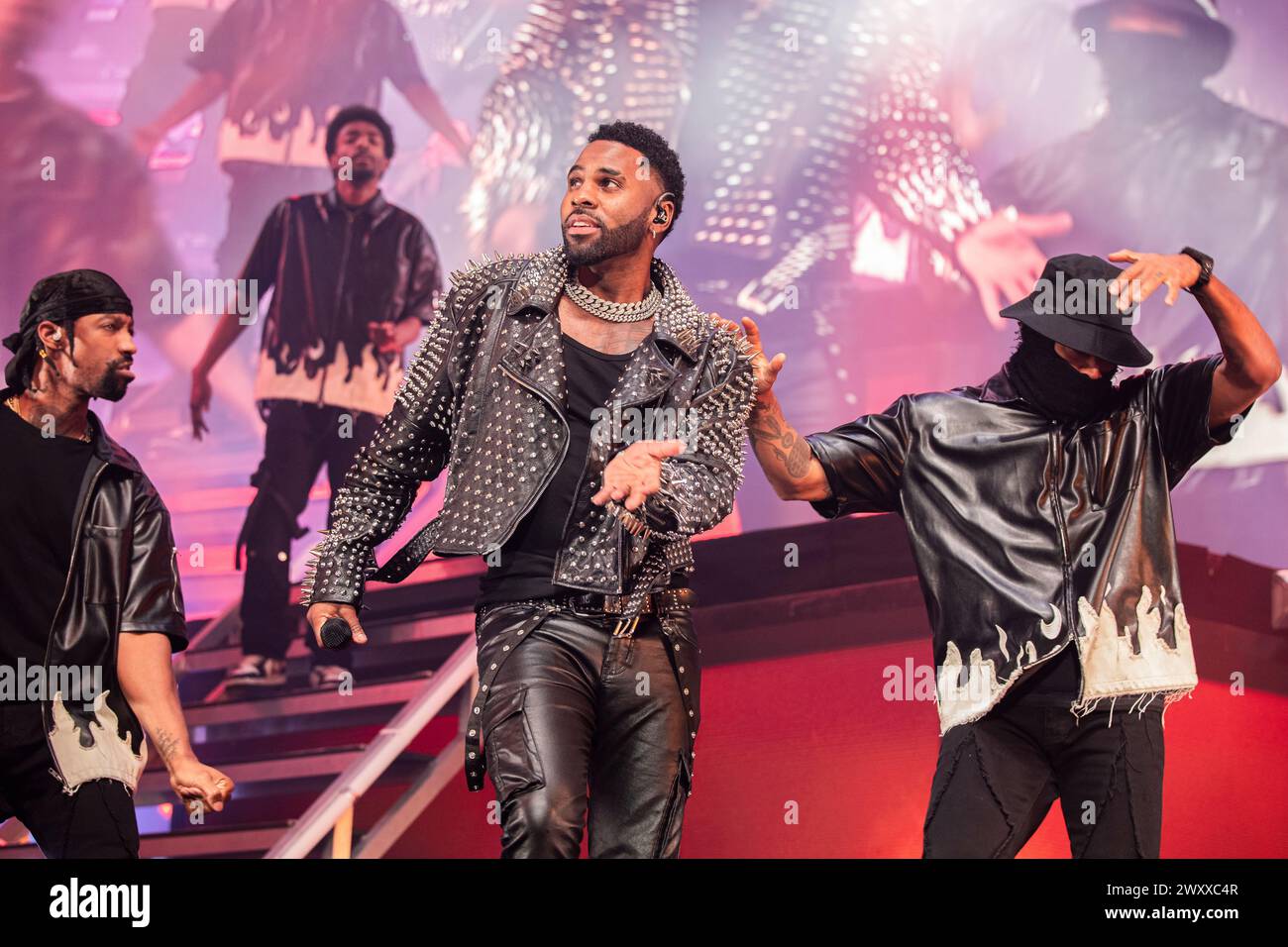 Barcelona, Spain. 2024.04.02. Jason Derulo perform on stage during Nu ...