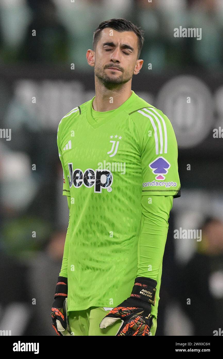 Allianz Stadium, Turin, Italy. 2nd Apr, 2024. Coppa Italia Football ...