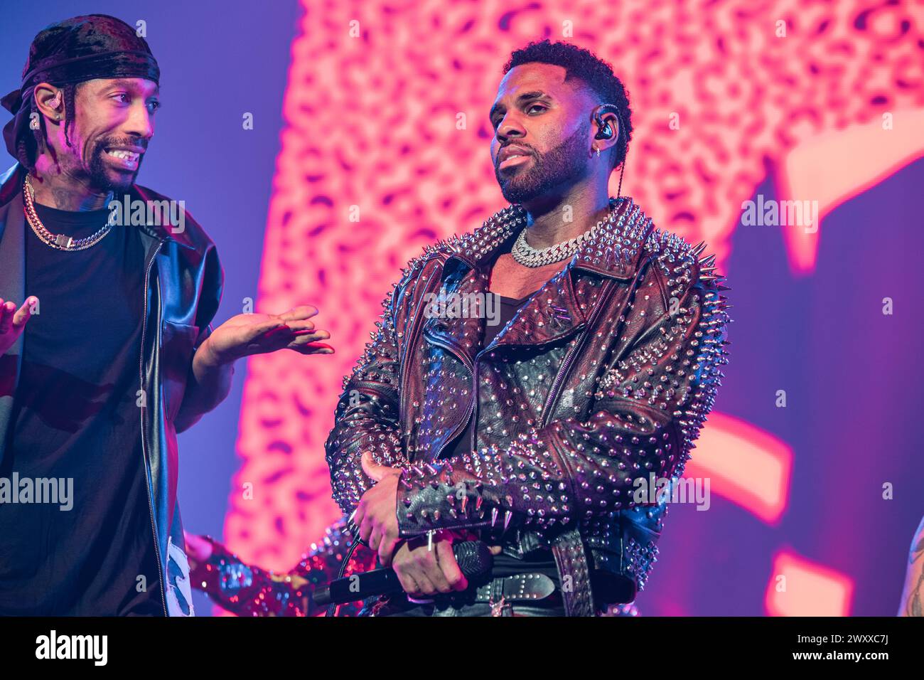 Barcelona, Spain. 2024.04.02. Jason Derulo perform on stage during Nu ...