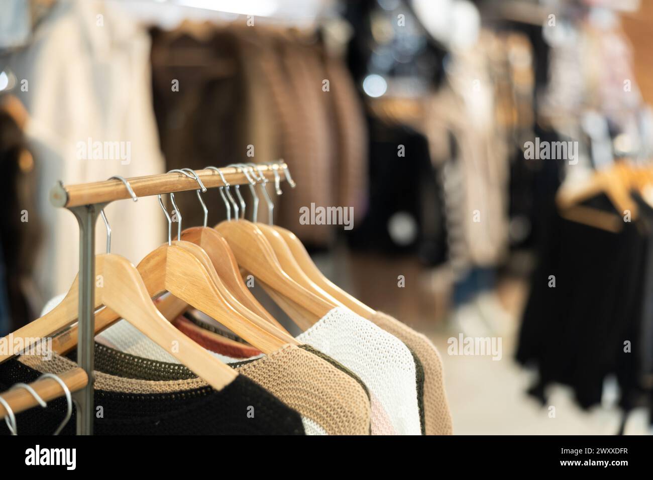 Lavish collection of clothing Stock Photo - Alamy
